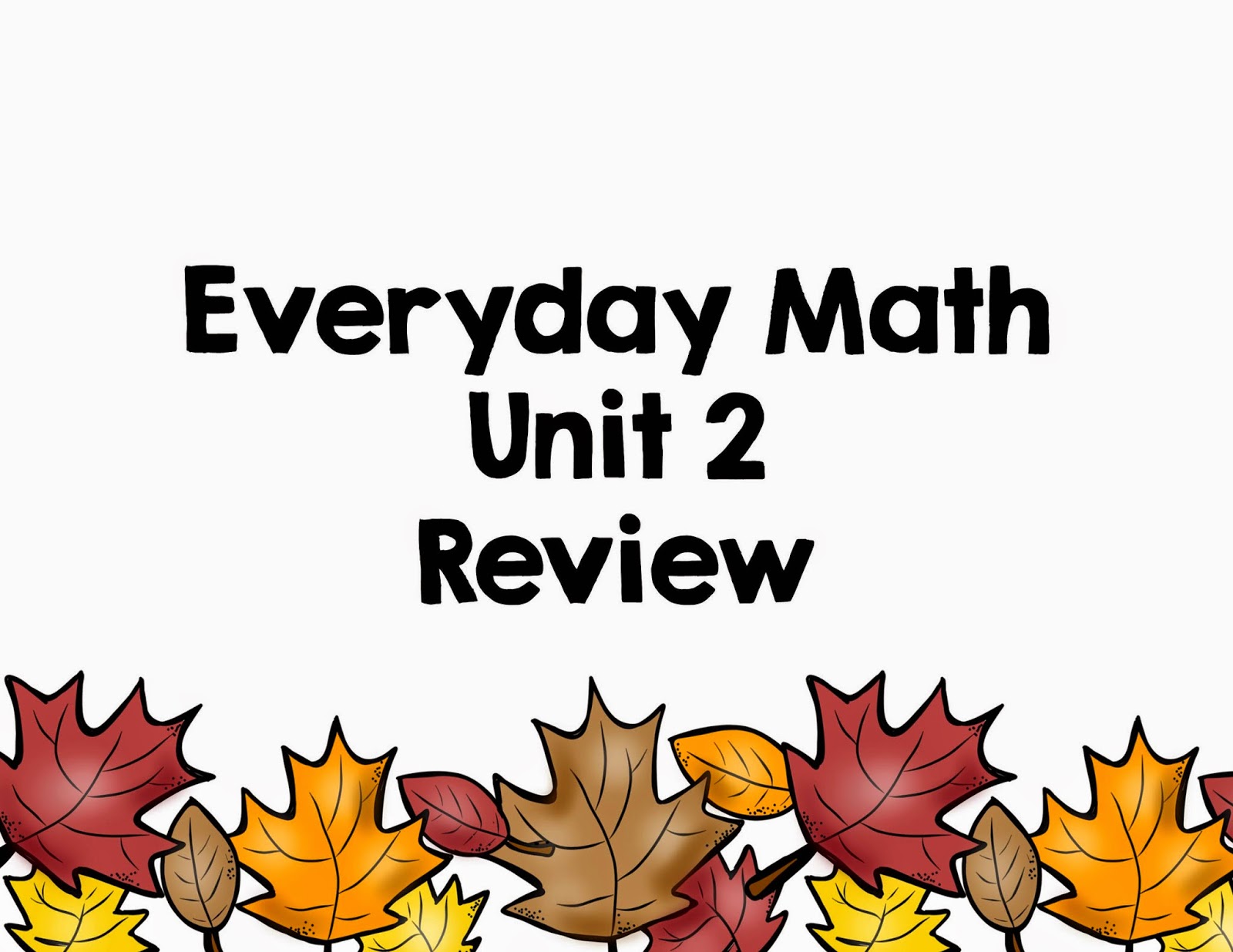 Third Grade Stars: Unit 2 Review