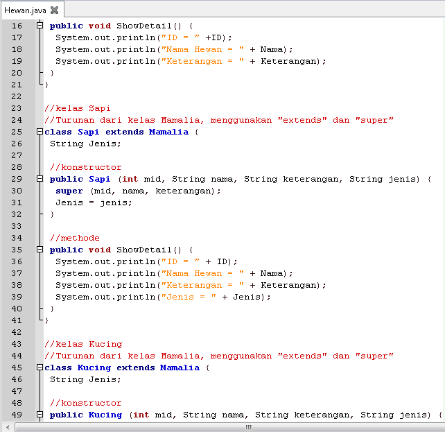 OOP (Object-Oriented Programming): Program Kalkulator Sederhana