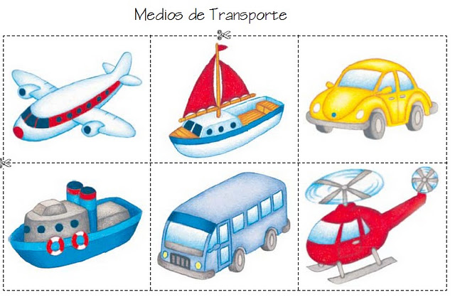 Laminas de los medios de transporte - Imagui