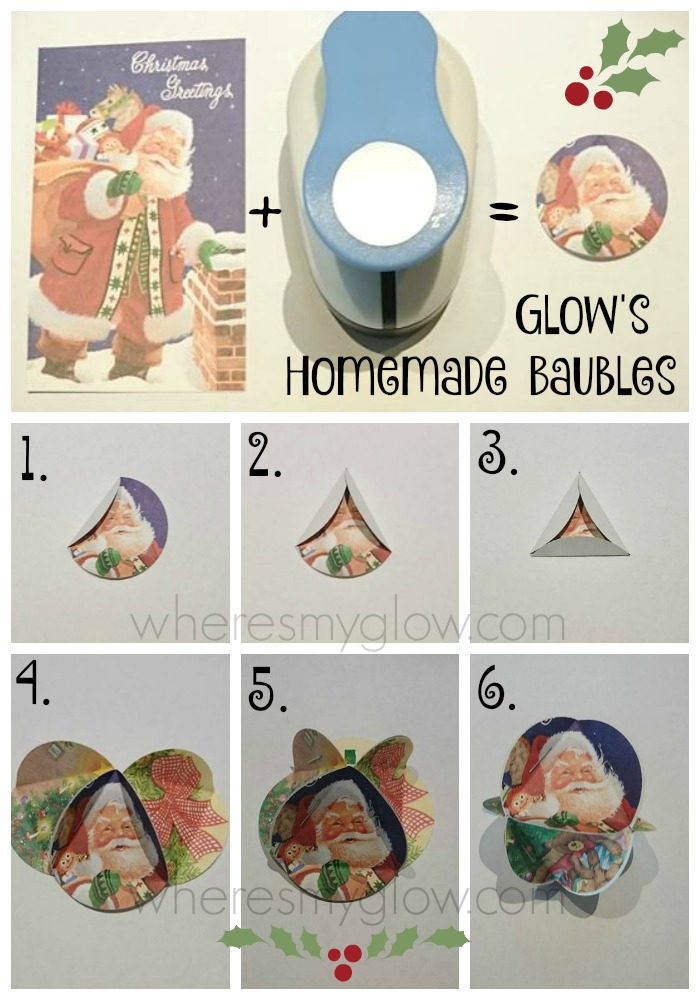 Where s My Glow How To Recycle Old Christmas Cards In To Homemade Christmas Baubles where-s-my-glow-how-to-recycle-old-christmas-cards-in-to-homemade-christmas-baubles