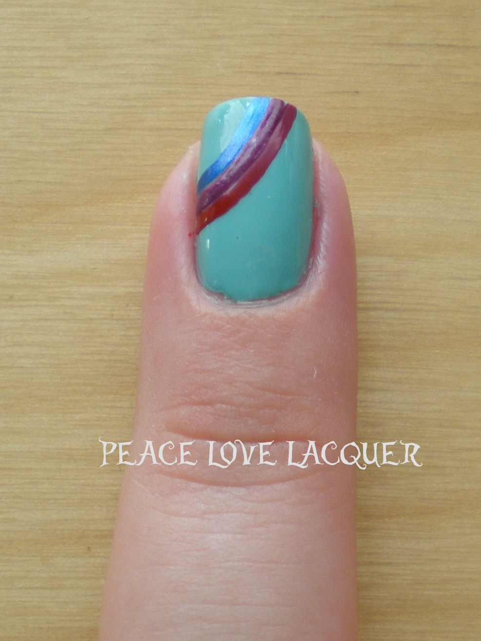 Peace Love Lacquer: Nail Art Tutorial - Rainbow Nails