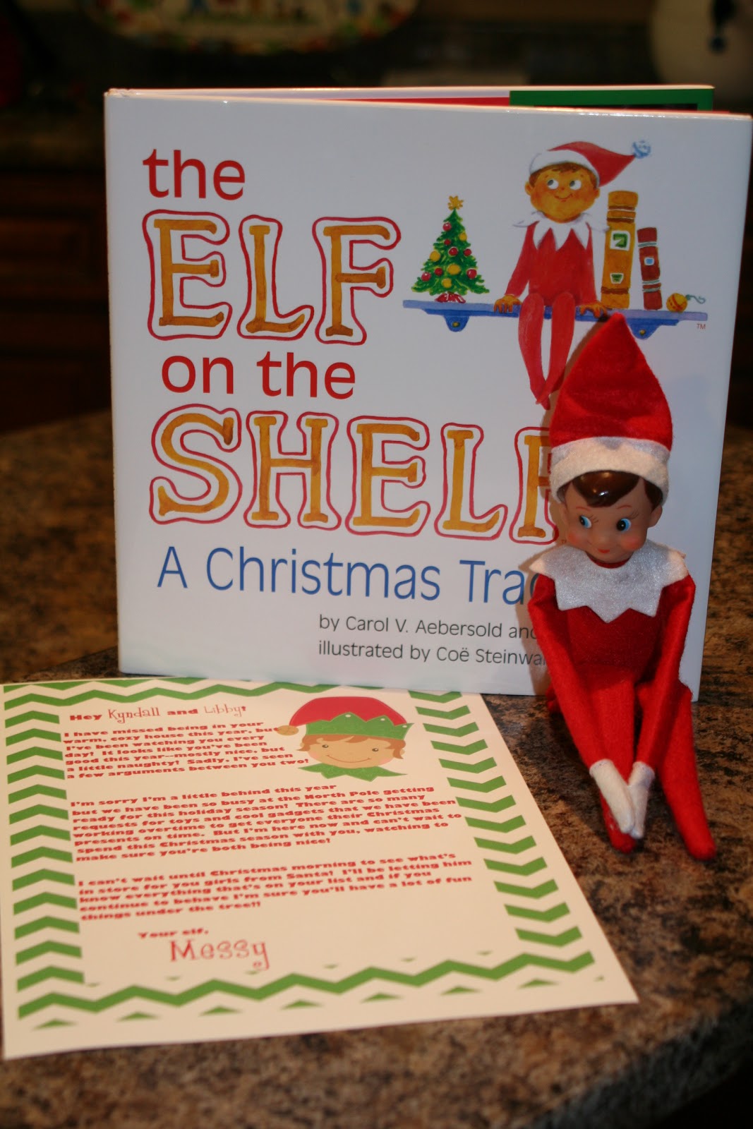 Beautiful Crazy Life: Elf on the Shelf Shenanigans