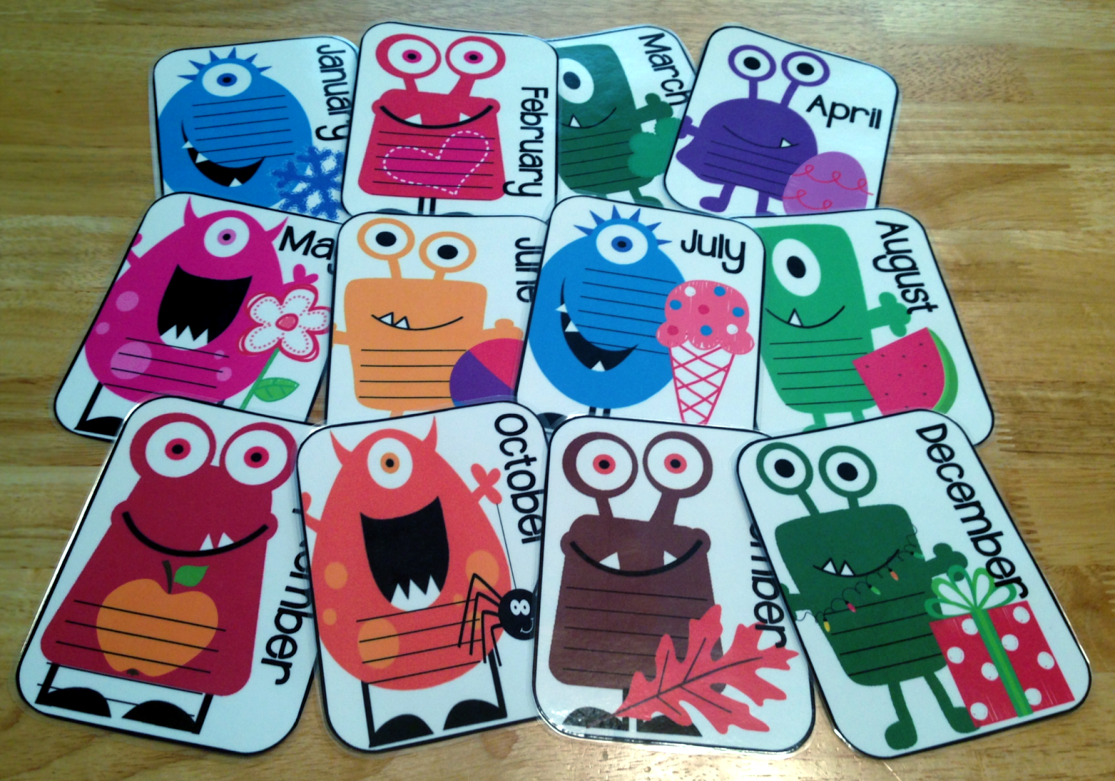 Totally Terrific in Texas: More Monsters...and a Monster Glyph FREEBIE