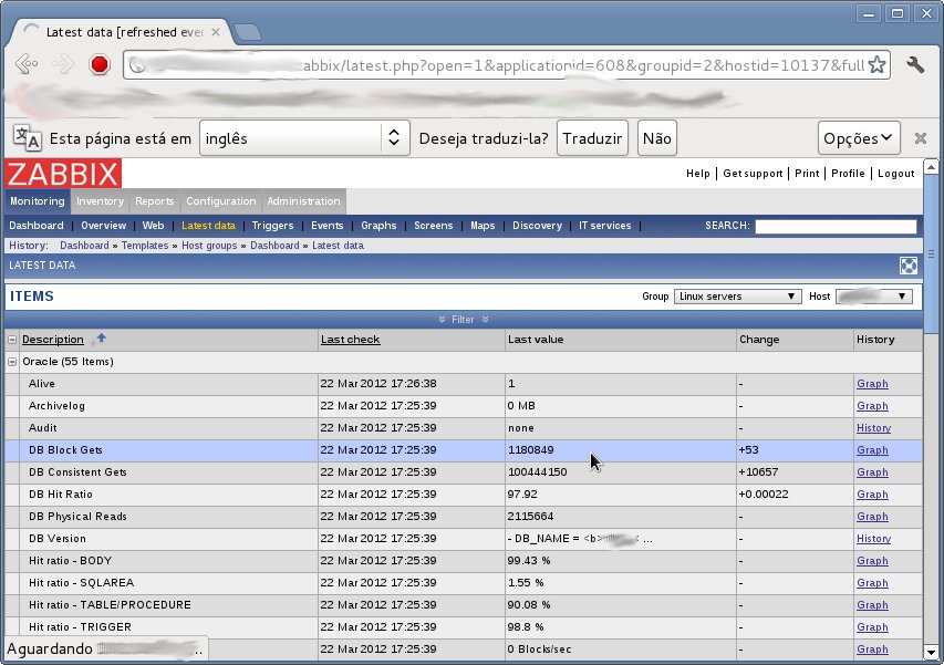 Blog do Gesiel Bernardes: Monitorando banco de dados Oracle com o Zabbix Blog do Gesiel Bernardes: Monitorando banco de dados Oracle com o Zabbix