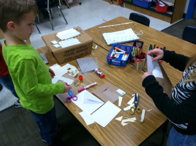 Ms. Woods' Kindergarten Class: February dramatic play: the post office!