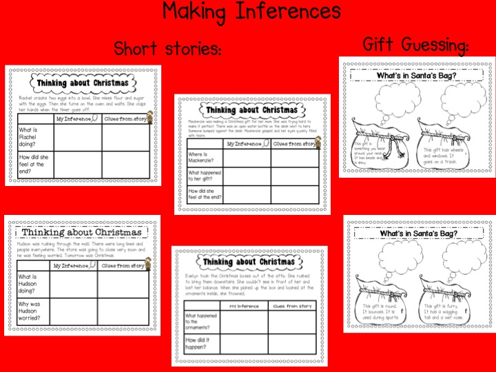 Sarah s First Grade Snippets Christmas Literacy Activities Ready To Go sarah-s-first-grade-snippets-christmas-literacy-activities-ready-to-go