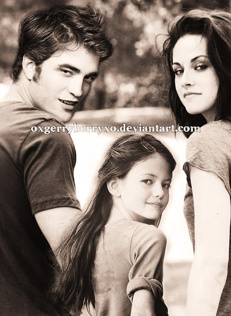 ROBSTEN LEGACY: LINDOS PÔSTERES FANMADE DE EDWARD, BELLA E RENESMEE EM AMANHECER PARTE 2!!
