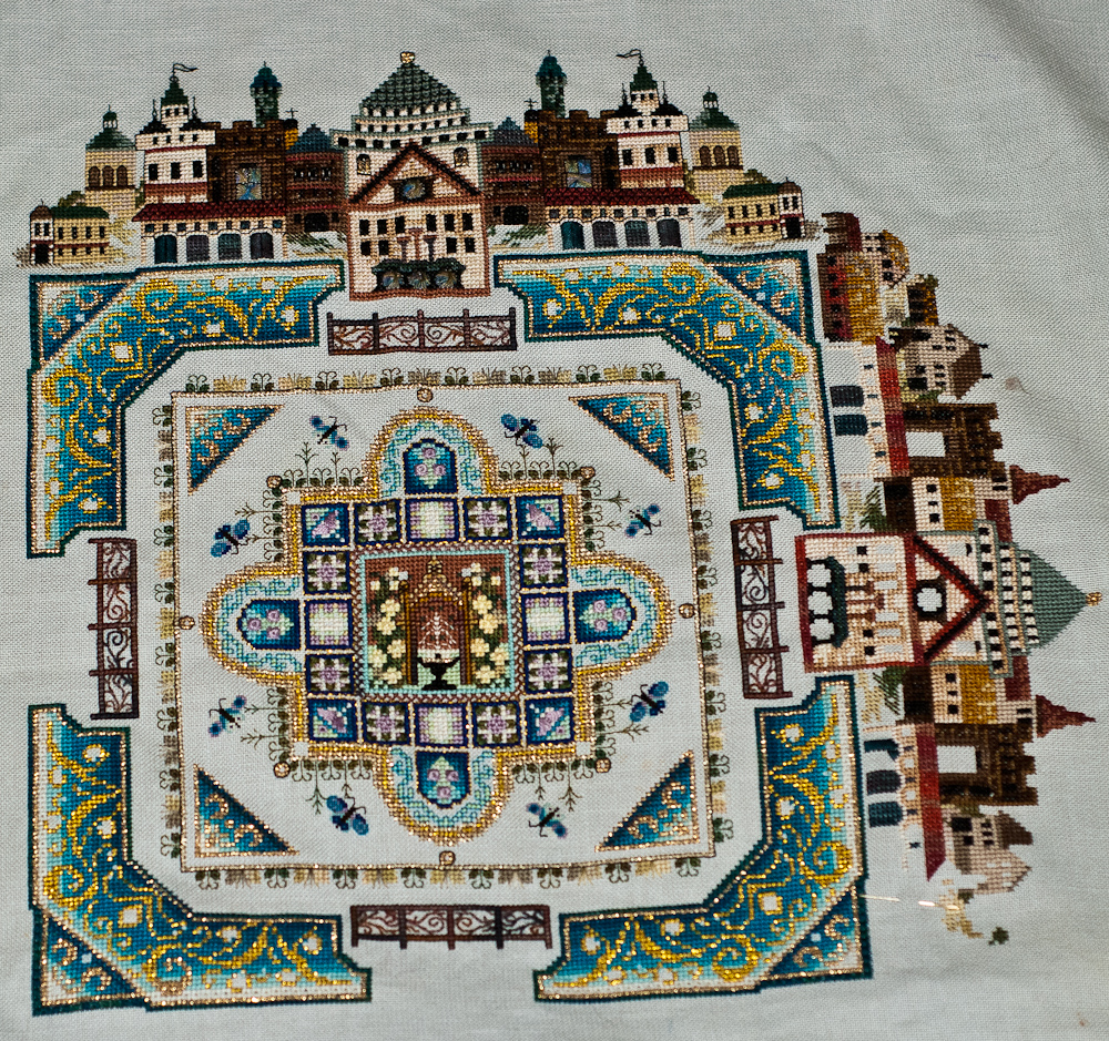 Committed Stitcher: Half a Building...