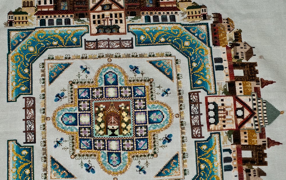 Committed Stitcher: Half a Building...