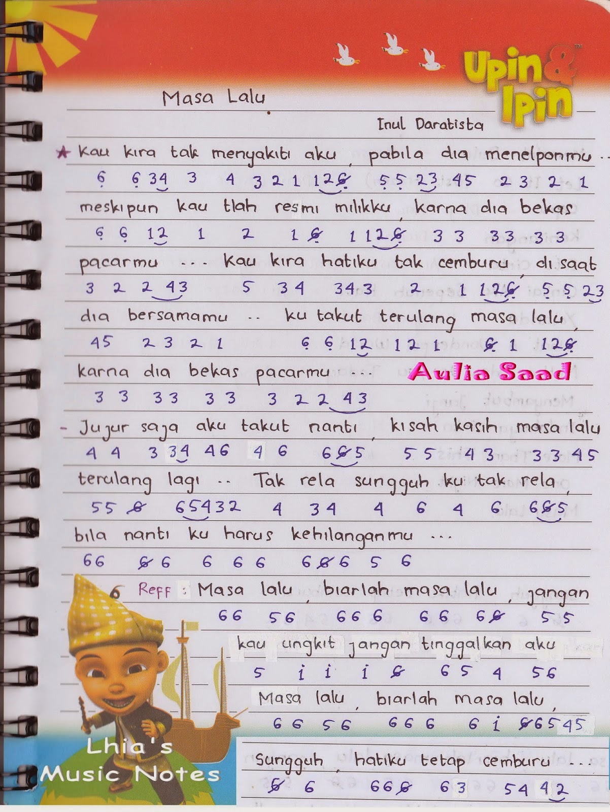 Not Angka Lagu Masa Lalu – Inul Daratista | Not Angka Lagu Not Angka Lagu Masa Lalu – Inul Daratista | Not Angka Lagu