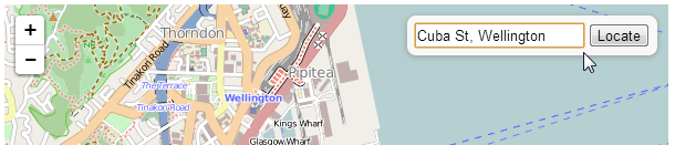 D3.js Tips and Tricks: Searching a leaflet.js map using the OSMGeocoder plugin