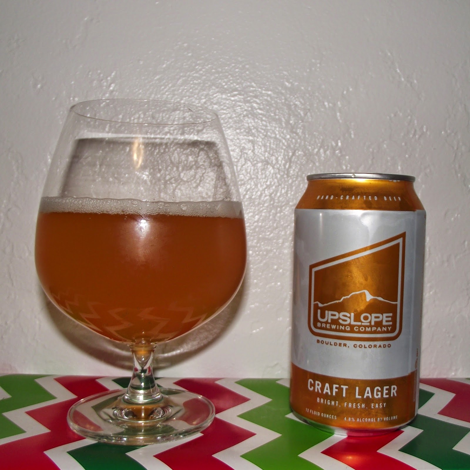 The Twelve Beers: Upslope Brewing - Upslope Craft Lager The Twelve Beers: Upslope Brewing - Upslope Craft Lager