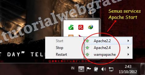 Cara install Appserv Xampp Wampp dalam satu komputer