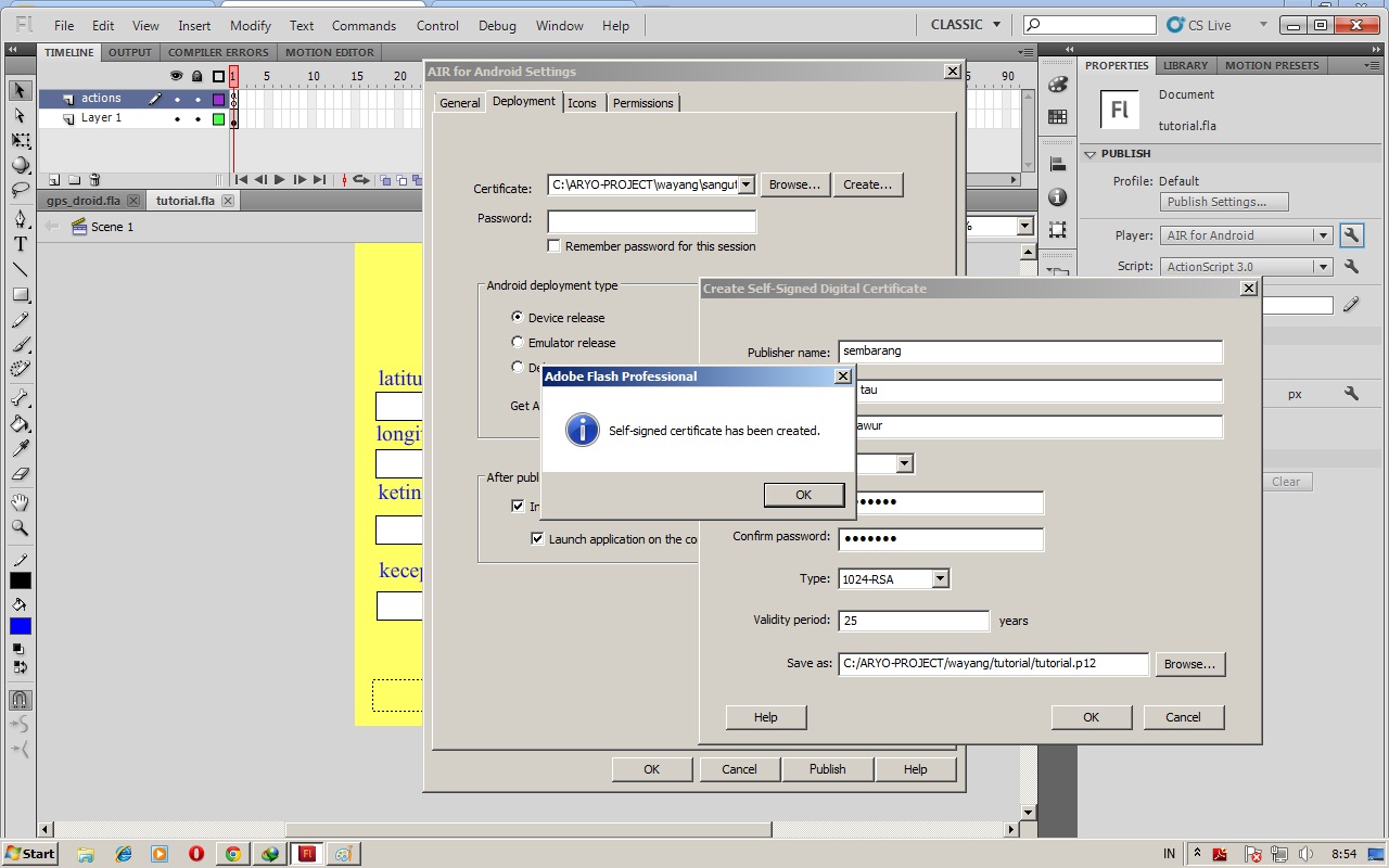 “PROJEK ANDROID” – E-LEARNING STUDY *Daniel.Fikom*