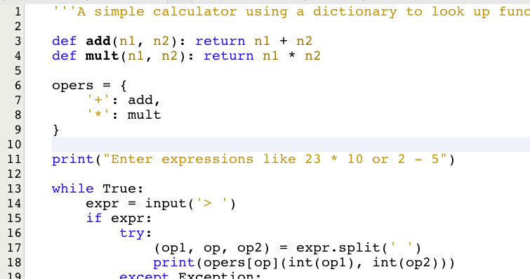 Young Programmers Podcast Simple Python Calculator Using A Dictionary young-programmers-podcast-simple-python-calculator-using-a-dictionary