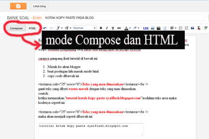 KOTAK KOPY PASTE PADA BLOG – syaiflash.com