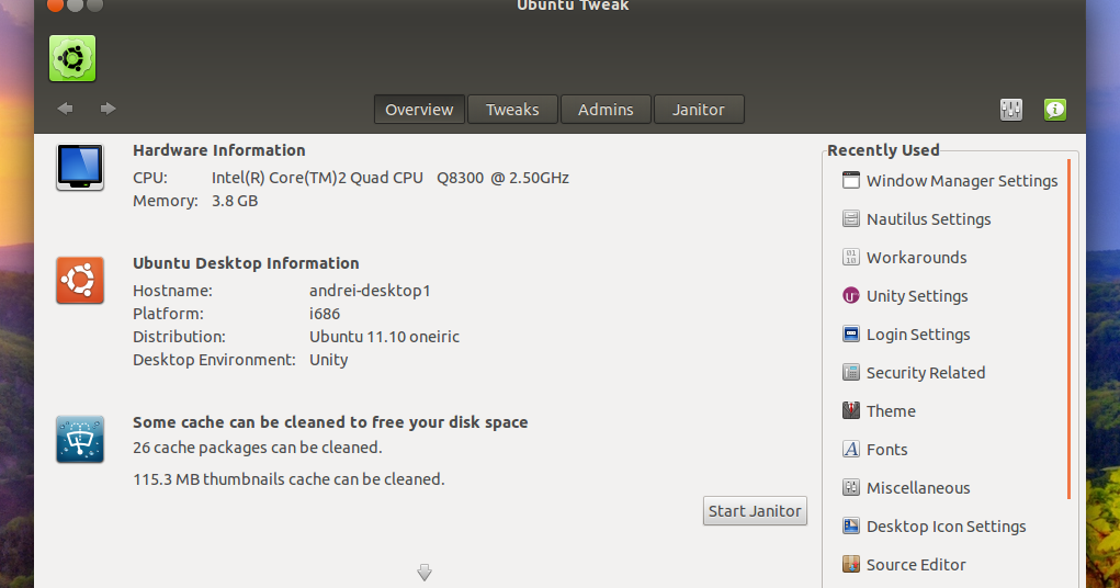 Ubuntu Tweak 0.6 Has Been Released ~ Web Upd8: Ubuntu / Linux blog