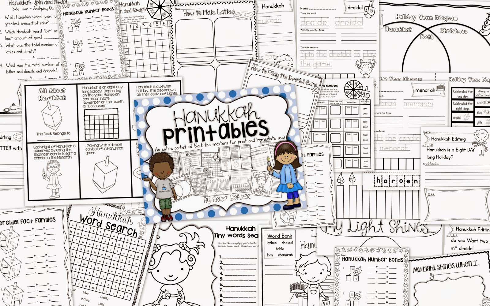 The Week Before Christmas Break – Plans for First Grade