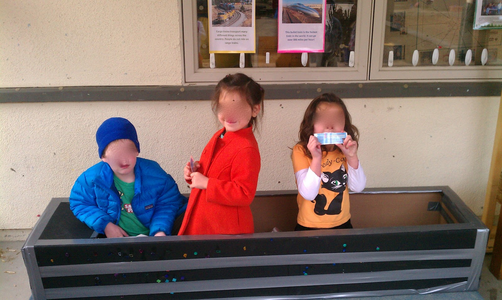 Exploring the Outdoor Classroom: Train Station Dramatic Play