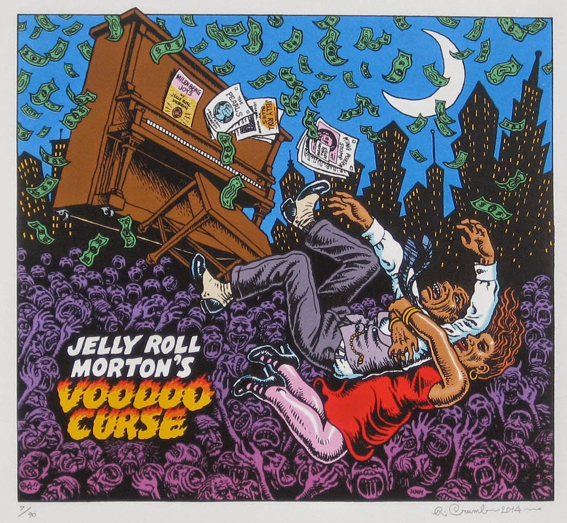R. CRUMB * VINYL COVER ARTWORK* R. CRUMB * VINYL COVER ARTWORK*