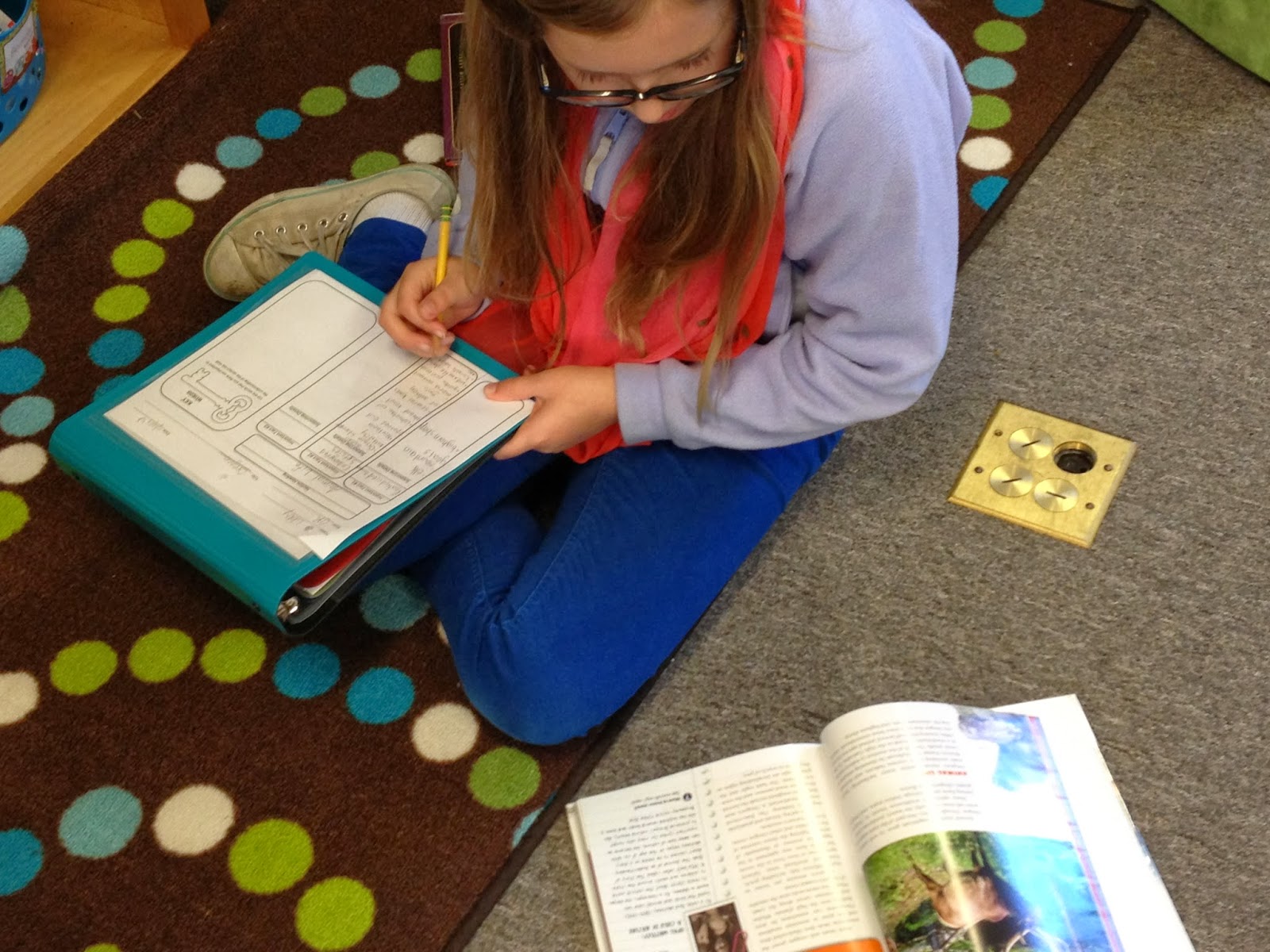 In 5th Grade with Teacher Julia: A Peek at My Week - LINKY PARTY!