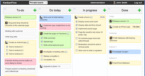 A Lean Journey: Kanban Flow - A Free, Fast, & Flexible Kanban Tool