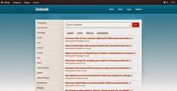 AskWeb Soru – Cevap Scripti - Script Hocasi