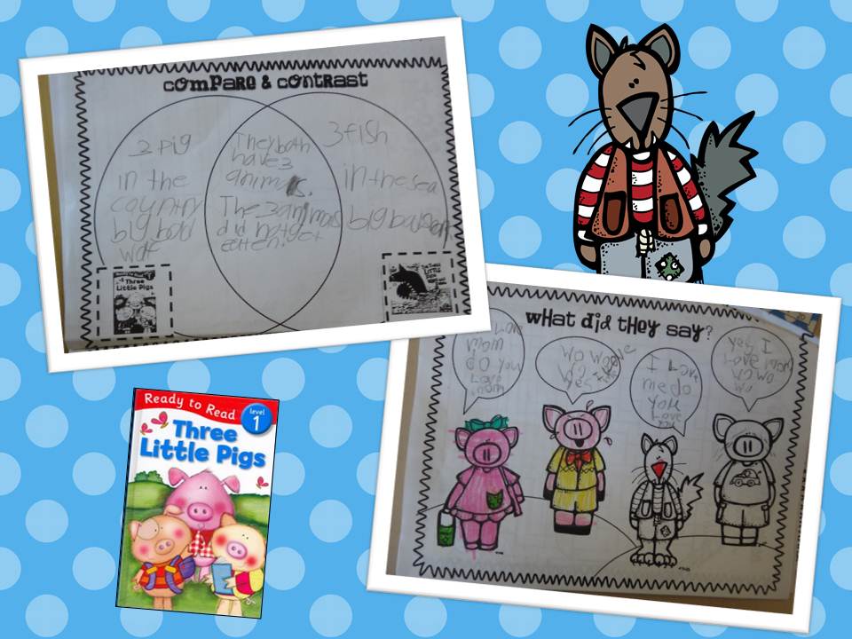 First Grade Garden: Here Little Piggy!