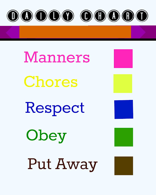 Daily Behavior Chart & Reward System {+free printables}