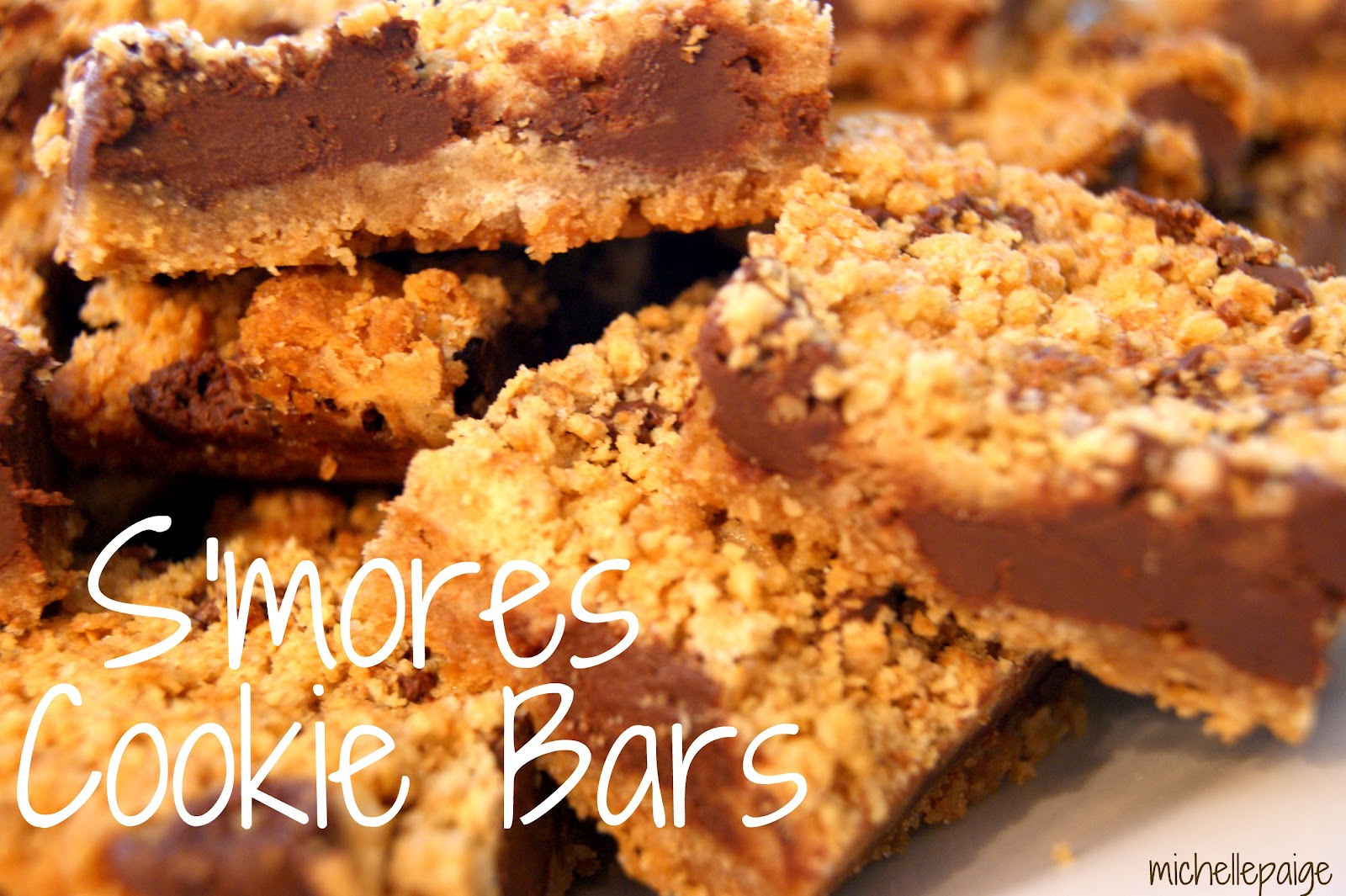 michelle paige blogs: (5 Ingredients) S'mores Bar Cookies michelle paige blogs: (5 Ingredients) S'mores Bar Cookies
