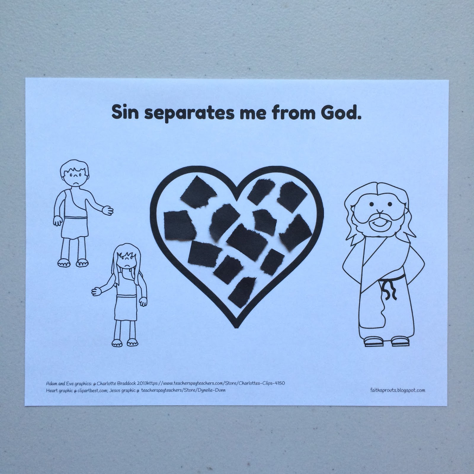 faith sprouts: Dark Heart