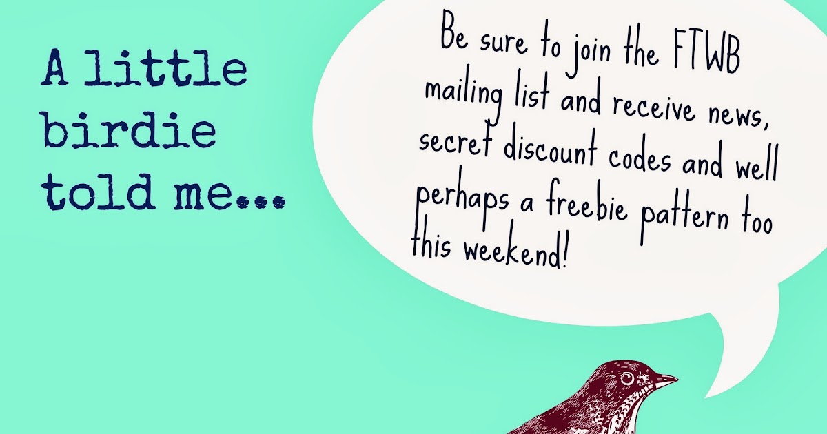 Follow the White Bunny: A little birdie told me...