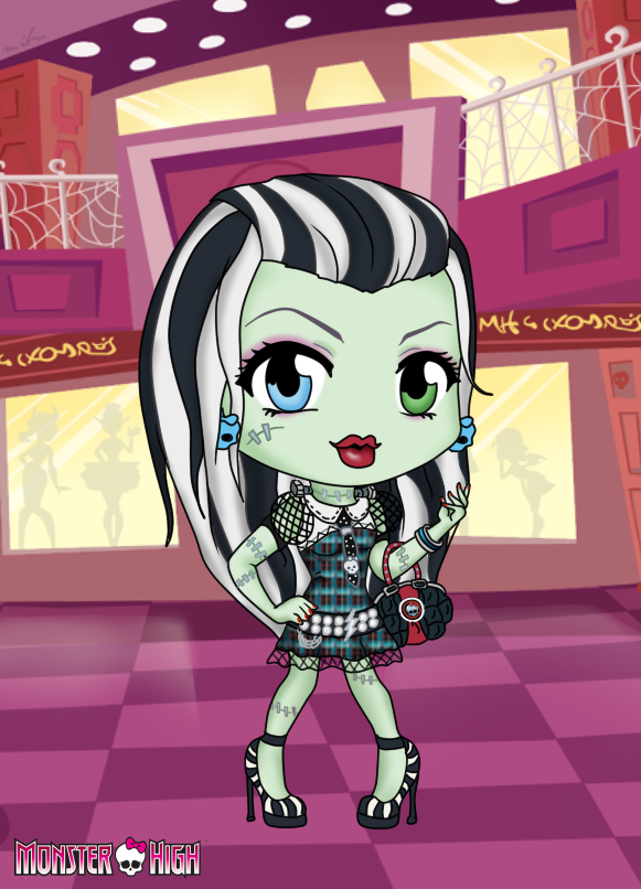 helen: Monster High Baby colorido!