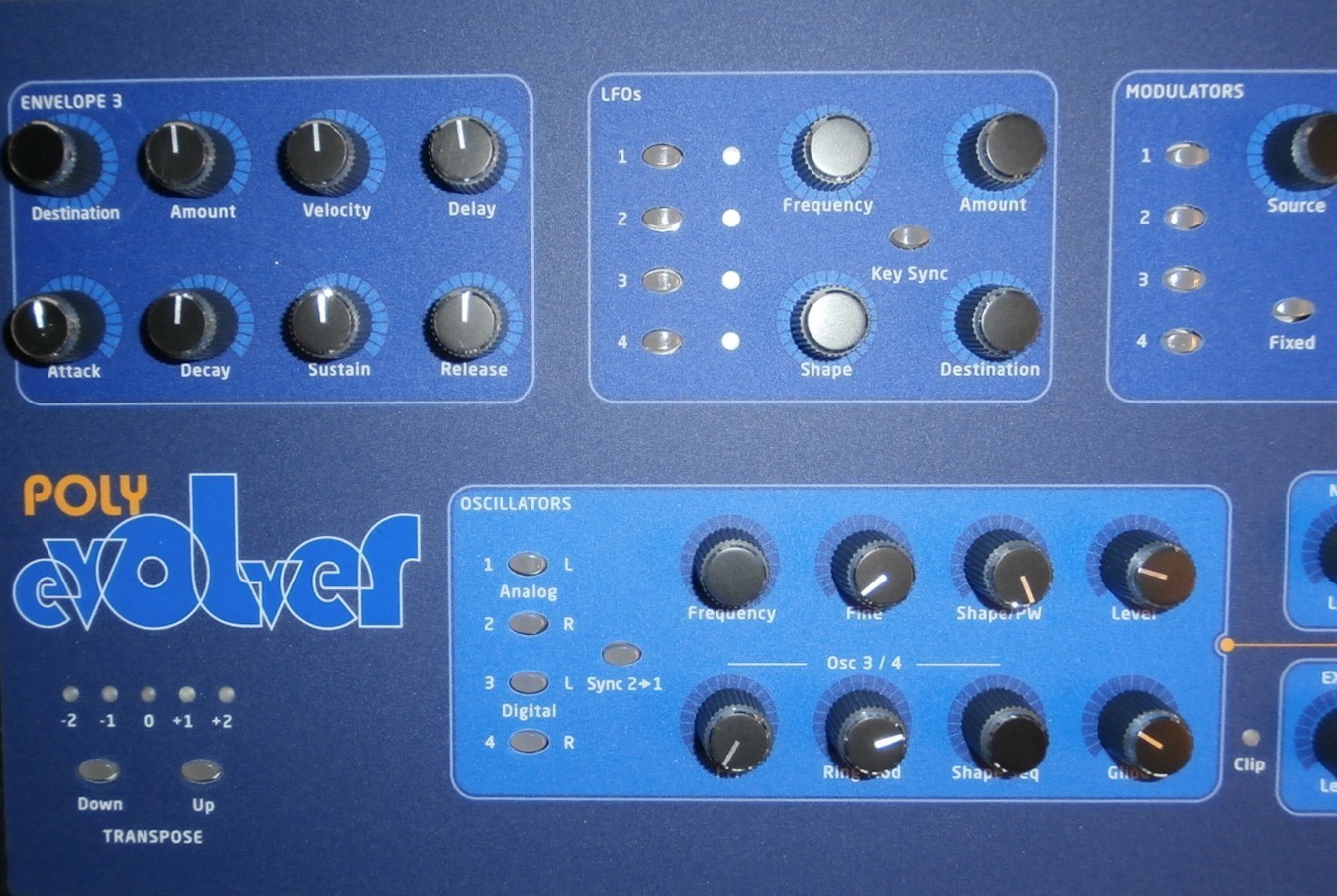 MATRIXSYNTH-B: Dave Smith Instruments 61-Key 'Poly Evolver' Synthesizer SN 01119