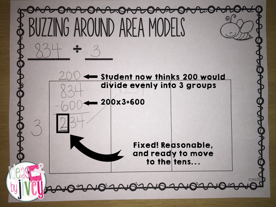 Why I love the Division Area Model (and you should, too)! - Ideas by Jivey