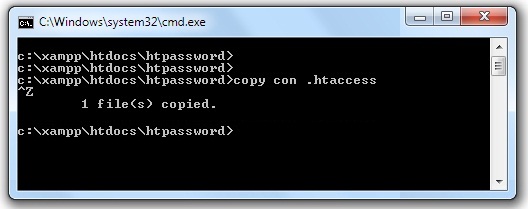 Chandan's Technical Blog: Basic Authentication with .htpasswd in Xampp (Windows)