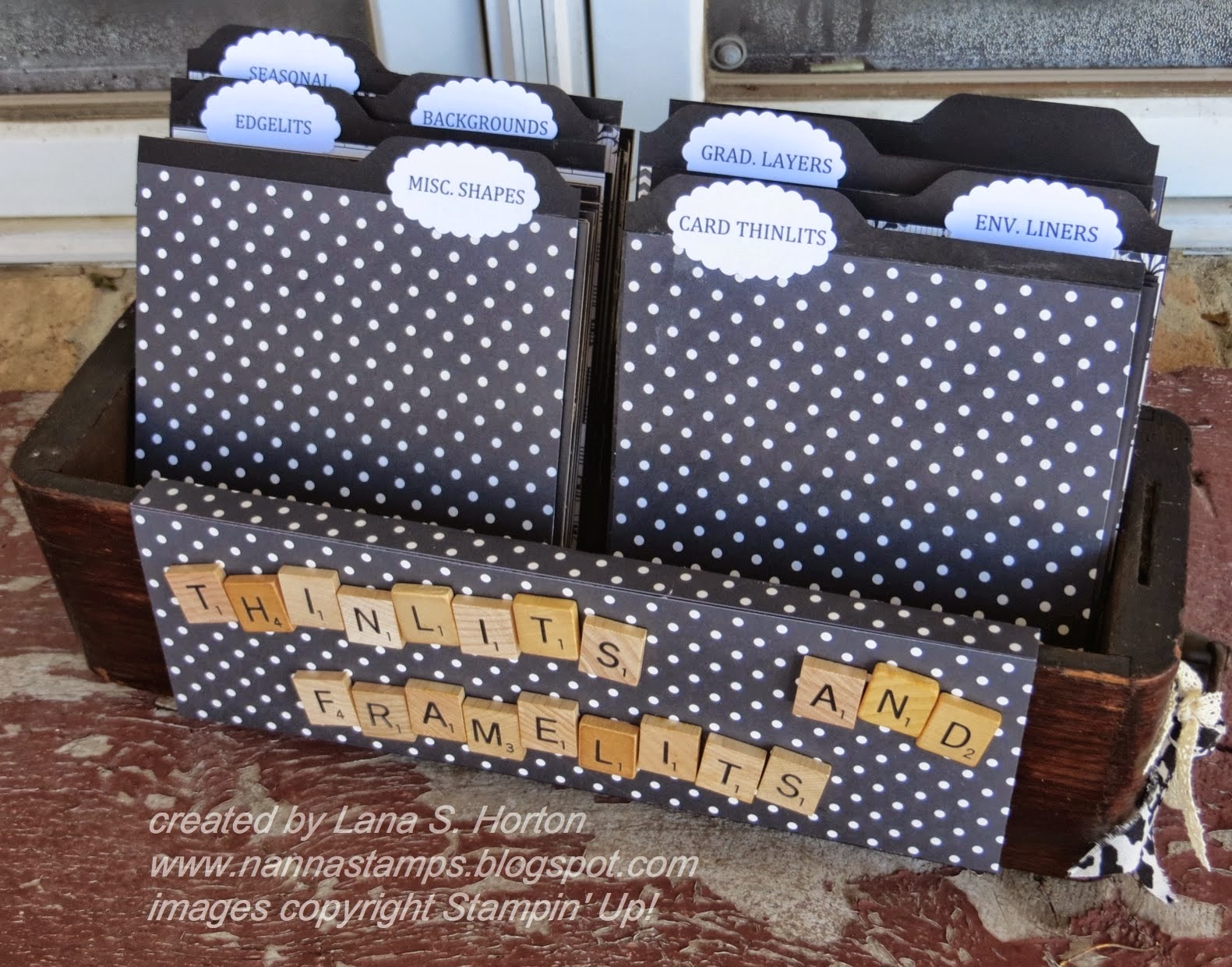Stamping with Nanna: More On Framelits and Thinlits Storage AND Updated July Class Schedule