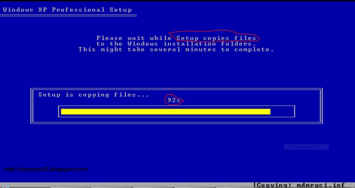 GhoSt Captain: Pesan-pesan error booting saat install Dual Booting Windows