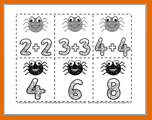 Spider Addition Freebie - Classroom Freebies
