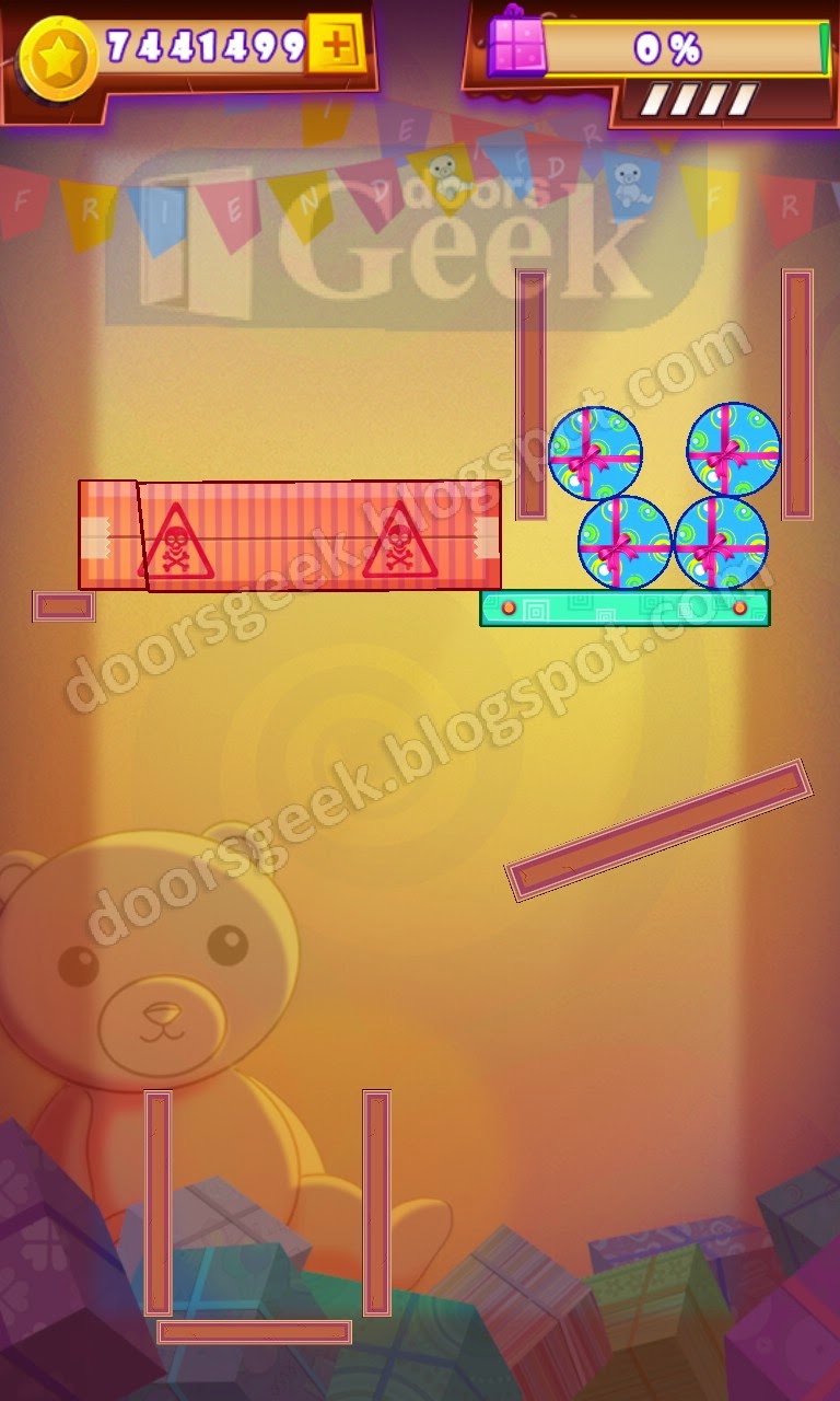 Cut the Box Level 2-27 Solution ~ Doors Geek