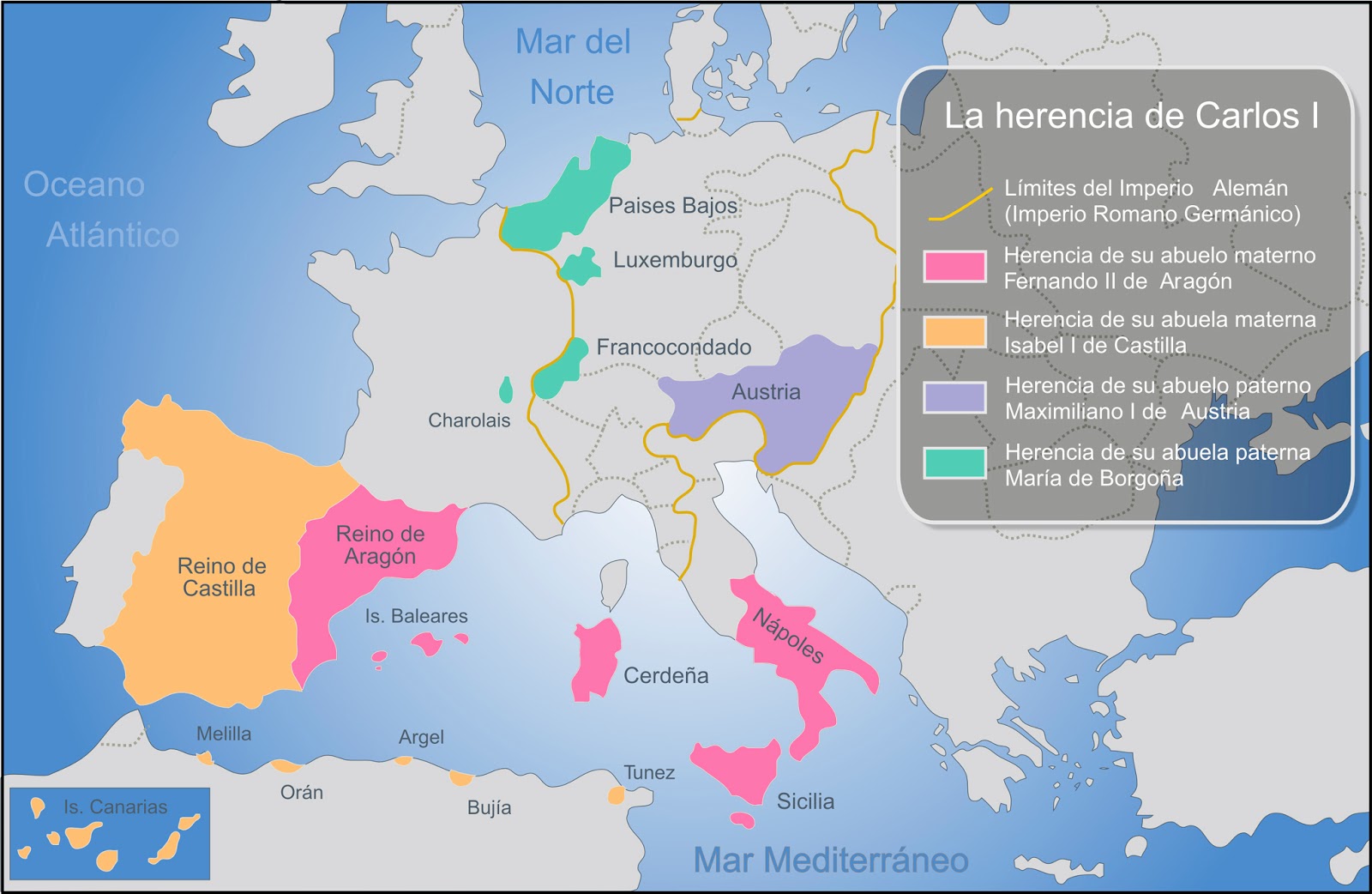 Nuestra Edad Moderna: EL IMPERIO HISPÁNICO