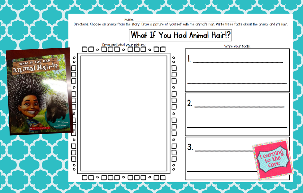 What If You Had Animal Hair?! with a Freebie! - Literacy with Aylin ...