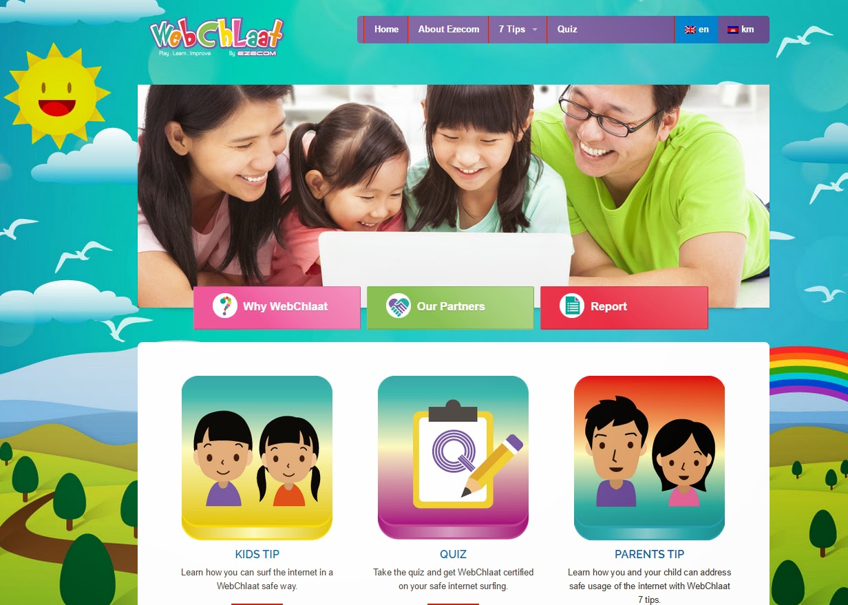 Cambodia's First Stay-Safe-Online Guide for Children and Parents - ChamnanMuon.com