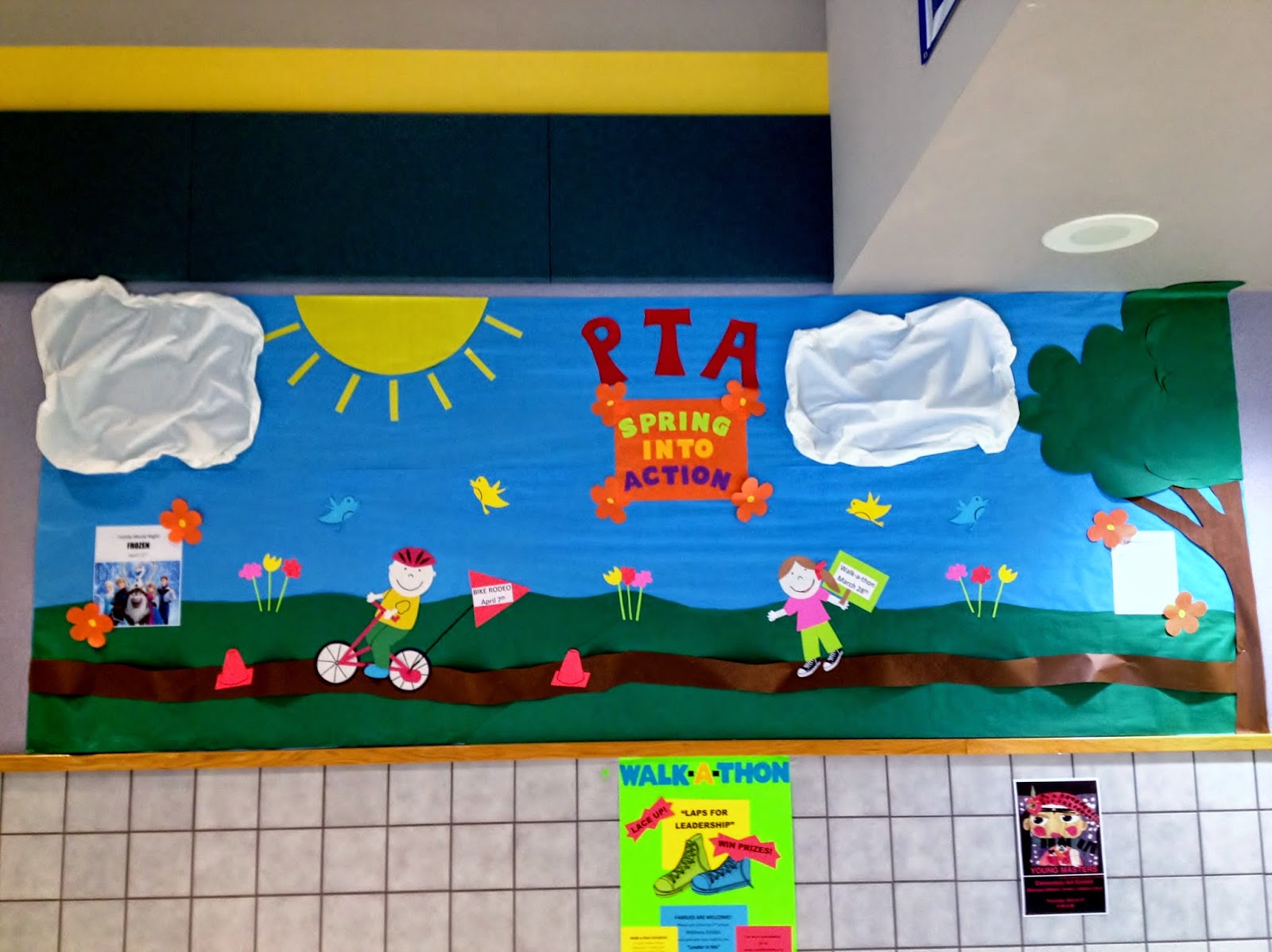 The Decorating Duchess: "Spring into Action" Bulletin Board