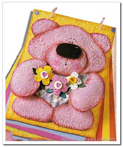 Osos de goma eva - Imagui