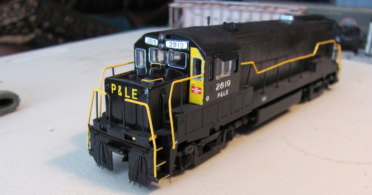 Steel Mill Modeling/P&LE and Pittsburgh Area Railroads: P&LE U28B Project - 2