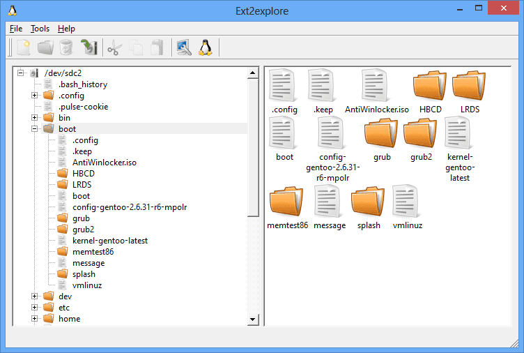 Ext2Read visualizzare file su partizioni di Linux da Microsoft Windows - Linux Freedom