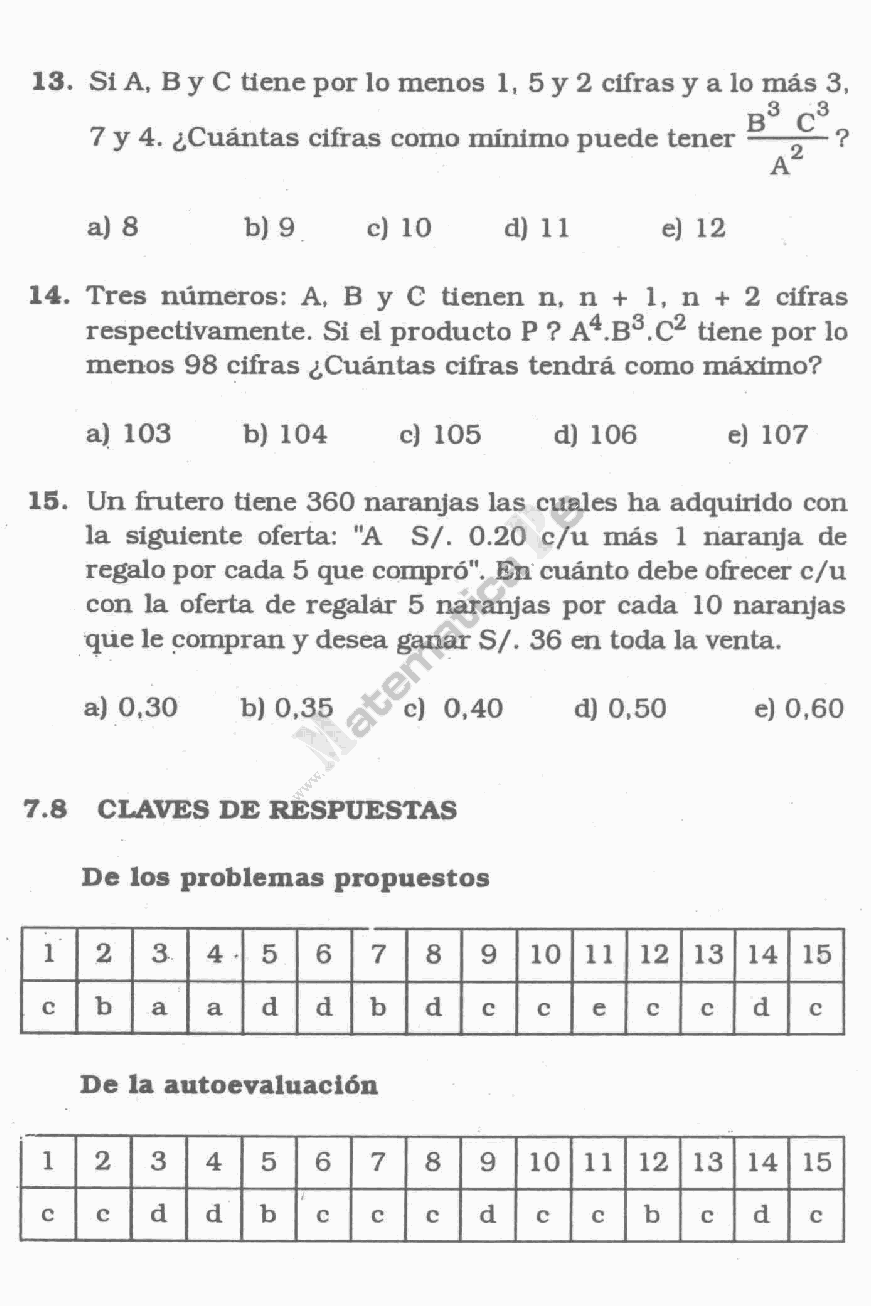 CUATRO OPERACIONES PROBLEMAS RESUELTOS DE ARITMETICA PREUNIVERSITARIA PDF