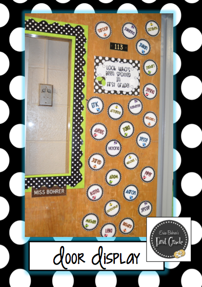 Photos of My First Grade Classroom