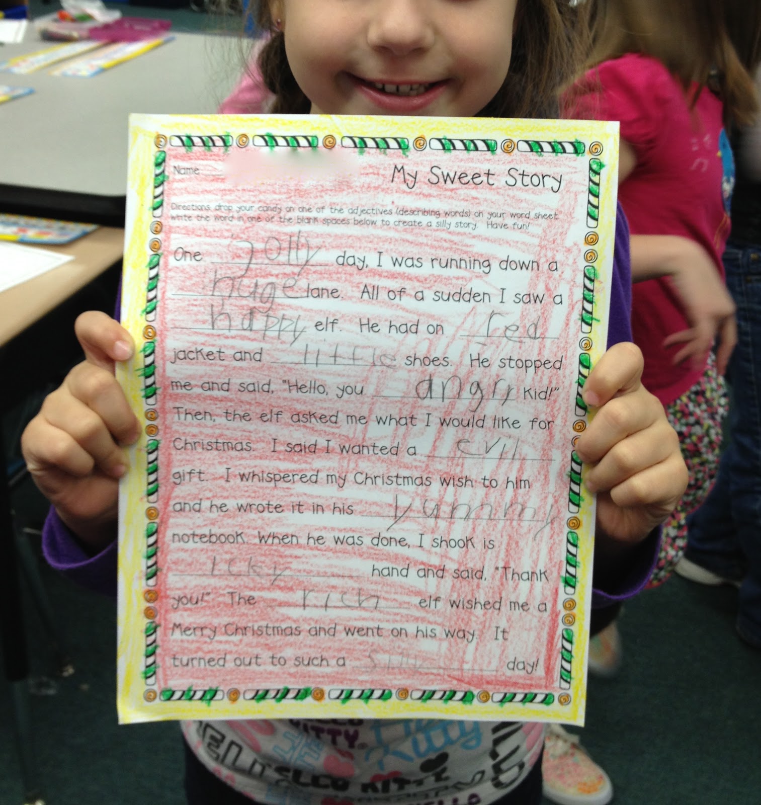 MY SWEET STORY: A HOLIDAY-FLAVORED FREEBIE - Teacher Idea Factory